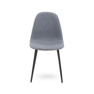 Salford Dining Chair - Metal/Textile/Synthetic - L52 x W44 x H89 cm ...