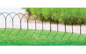 Gothic Lawn Edge (Pack of 25) - Steel - W50.8 x H59.7 cm - Bare Metal ...