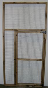 Panel Door 6' x 3' (1" x 1" x16g) - Aviary panels â€“ Build your own ...