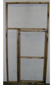 Panel Door 6' x 3' (1" x 1" x16g) - Aviary panels â€“ Build your own ...