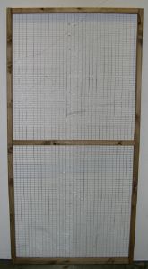 Panel half wire 6' x 3' (1/2" x 1/2" x 19g) - Aviary Door panels â ...