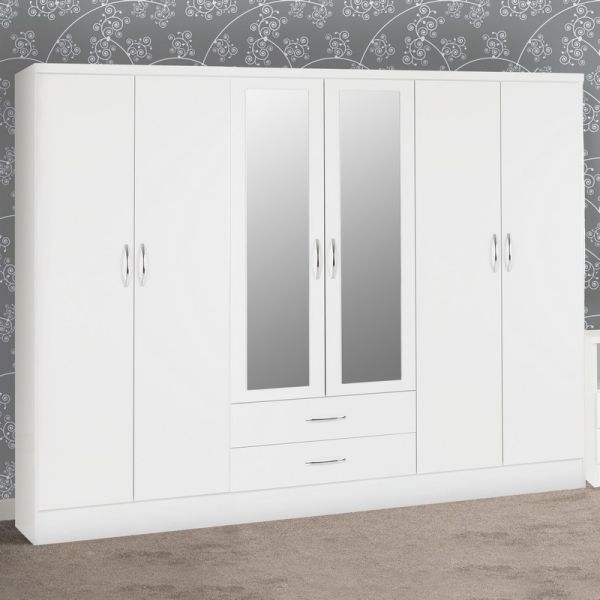 Nevada 6 door wardrobe store