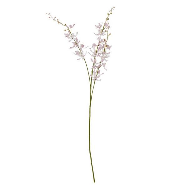 Cymbidium Spray (Single Stem Flower) - Plastic - L10 x W24 x H95 cm - Lilac