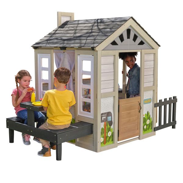 Cozy Hearth Cabin Playhouse EN71 Children s Furniture